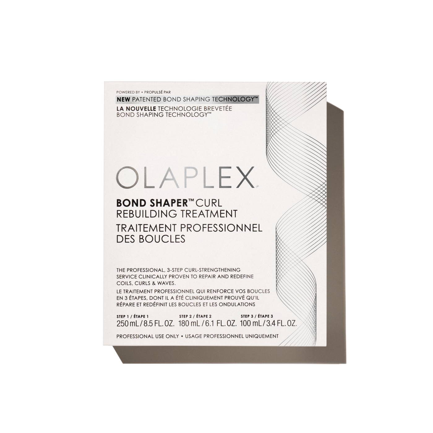 Pro Exclusive: Bond Shaper™ Curl Rebuilding Treatment – OLAPLEX Inc.