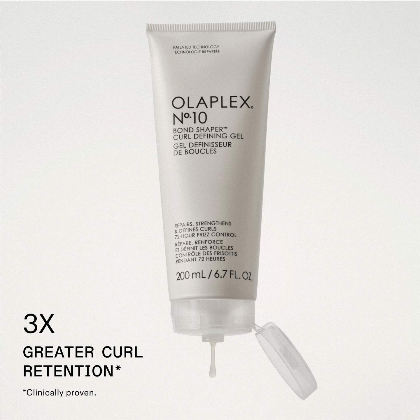 Pro Exclusive: Nº.10 Bond Shaper™ Curl Defining Gel – OLAPLEX Inc.